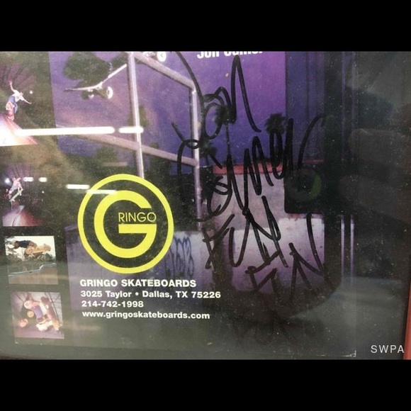 Other | Rare Jon Comer Autograph Gringo Skateboards Ad | Poshmark